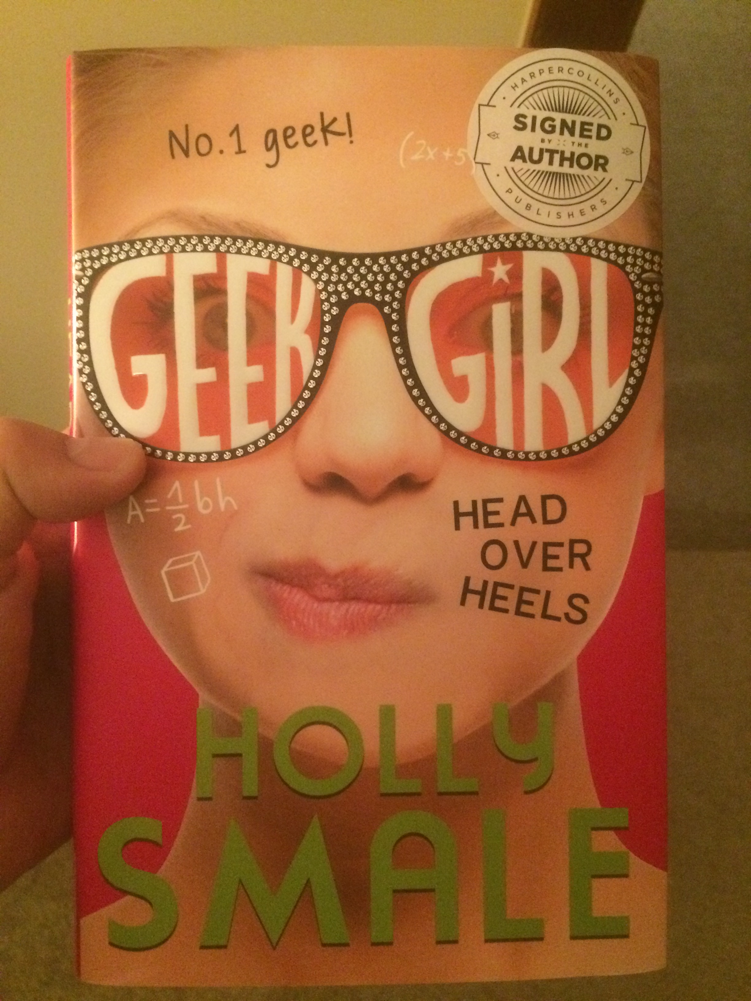 Win a signed copy of Geek Girl: Head Over Heels | My Best Friends Are Books
